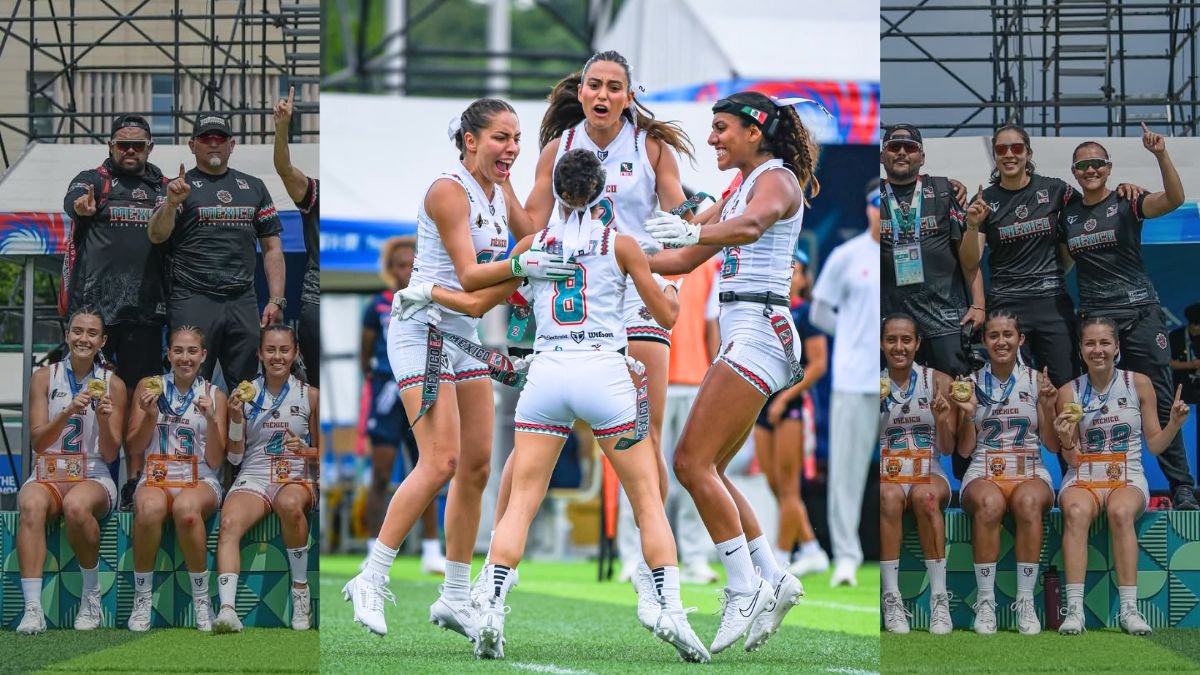 México es de oro; la selección de Flag Football femenil son ¡Campeonas ...