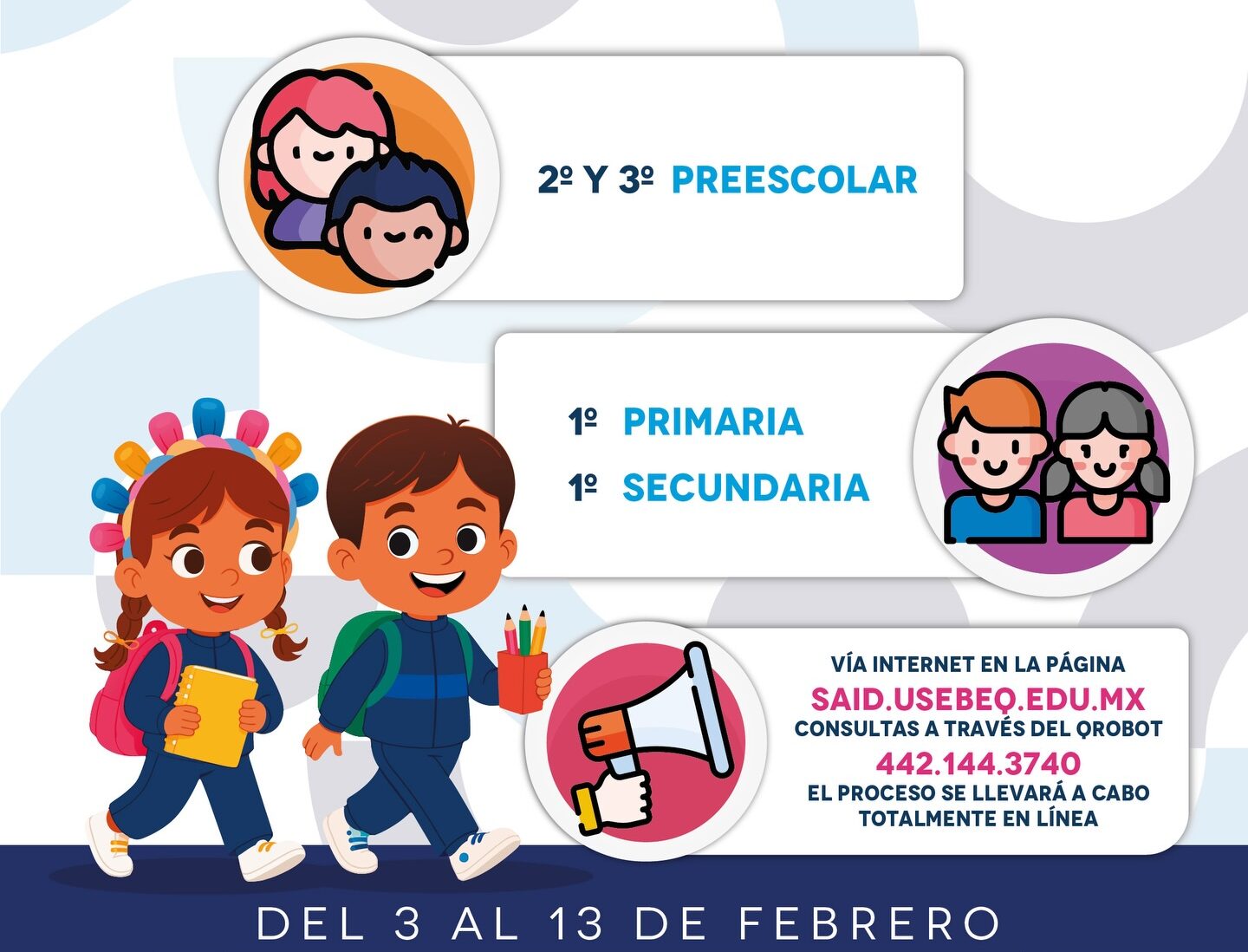 Inician preinscripciones en línea para educación básica 2026-2027 en ...